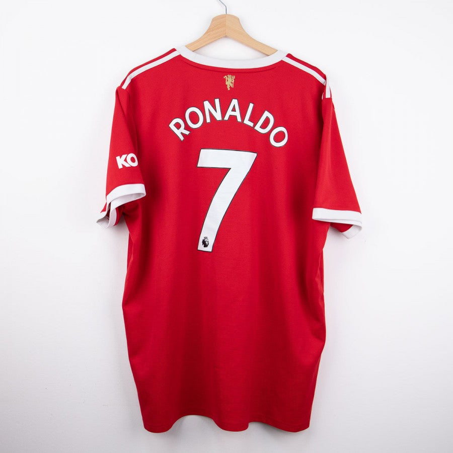 2021/2022 Manchester United Adidas Ronaldo 7 Home Jersey