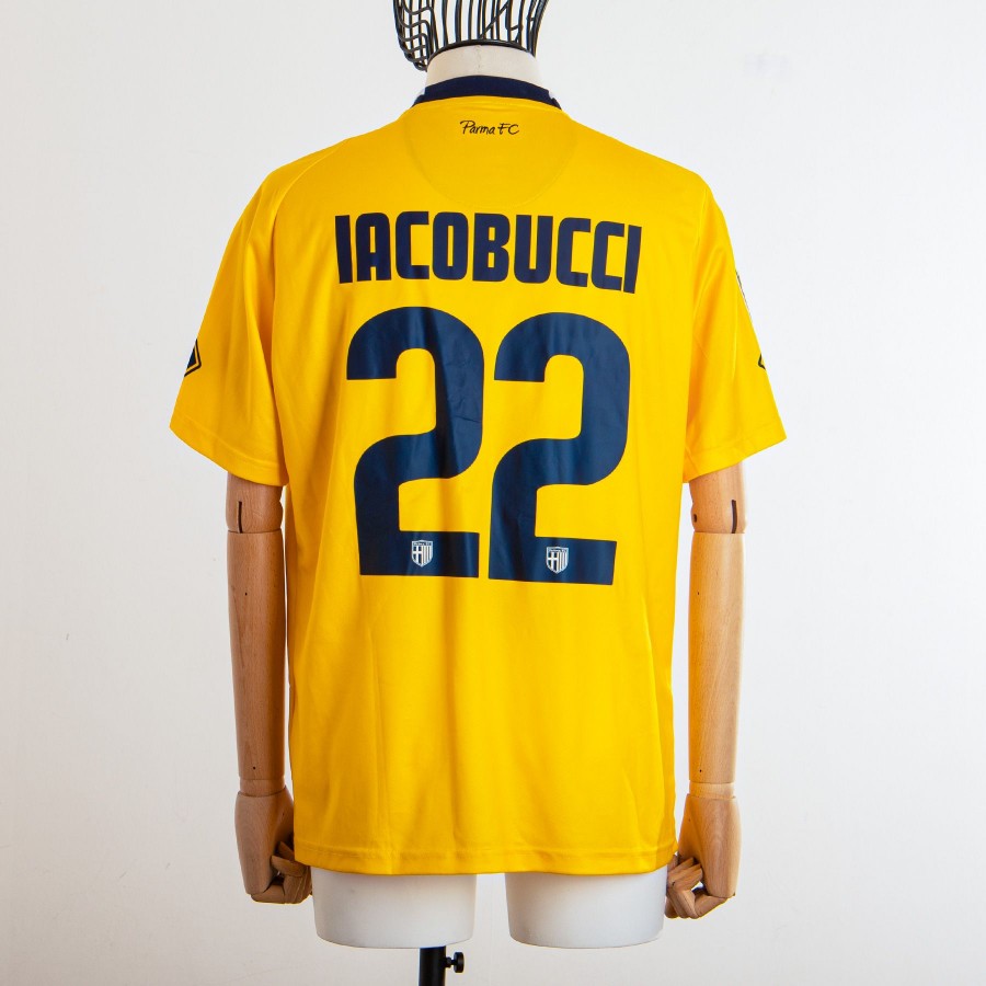 parma goalkeeper jersey errea 2014/2015 iacobucci 22 – LE 7 SORELLE