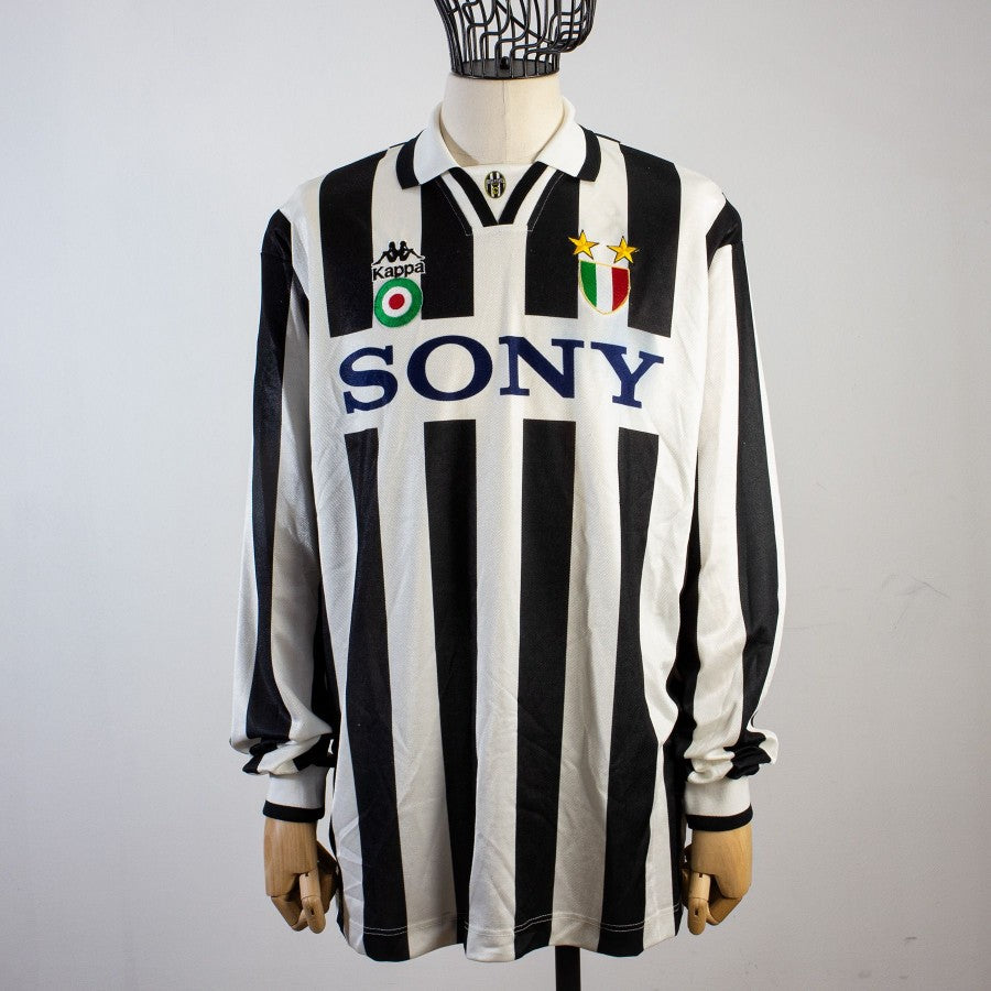 juventus home jersey sony kappa 1995/1996 – LE 7 SORELLE