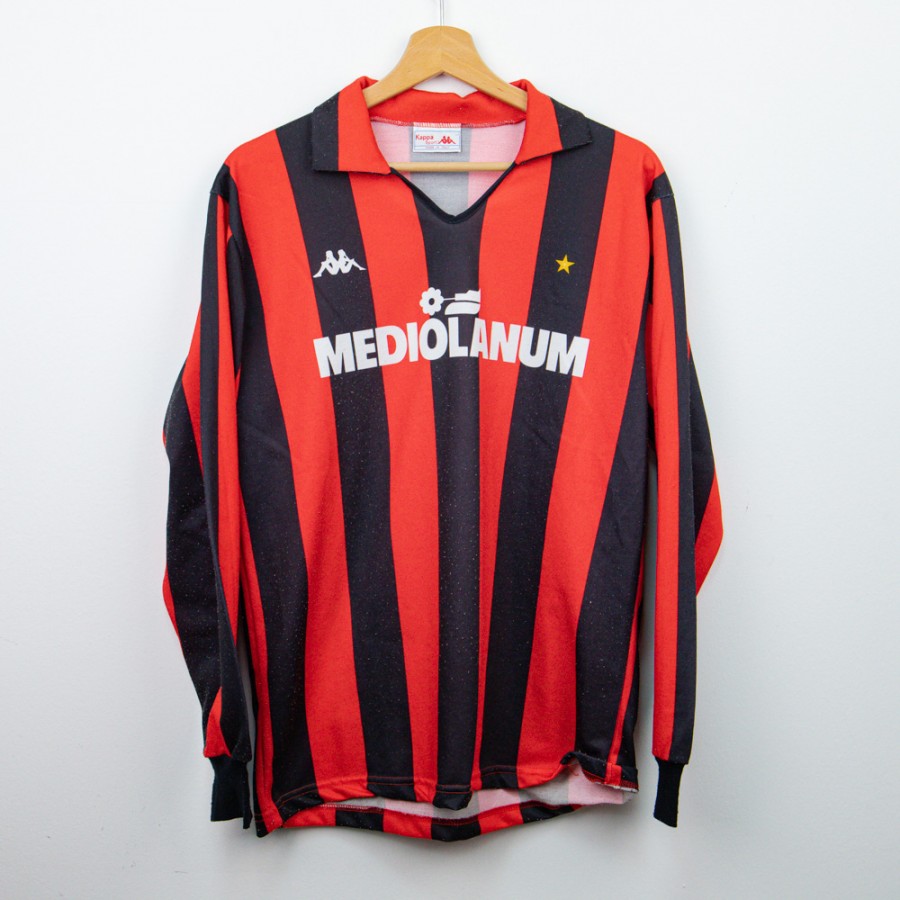 maglia home Kappa milan mediolanum 1989/1990