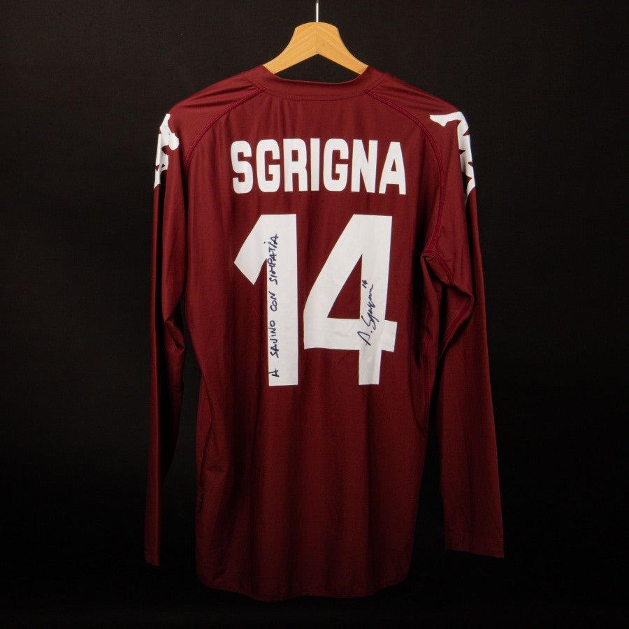 maglia home torino kappa sgrigna 14 2009/2010 autografata – LE 7 SORELLE