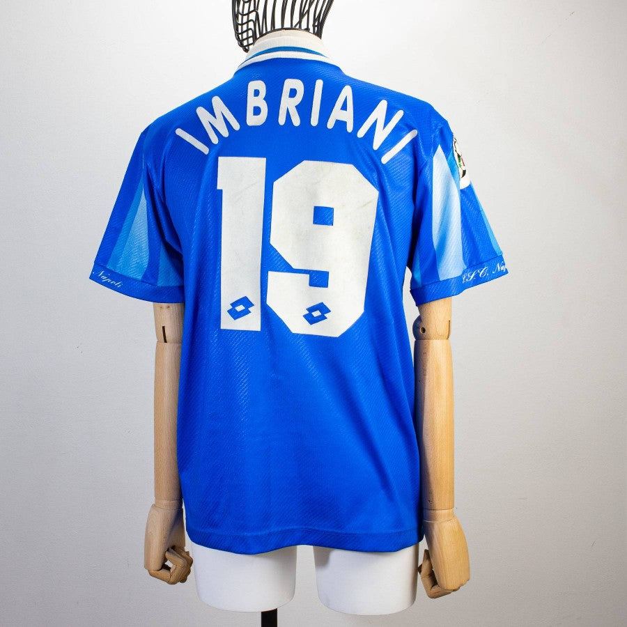 NAPOLI HOME JERSEY LOTTO IMBRIANI 19 1996/1997