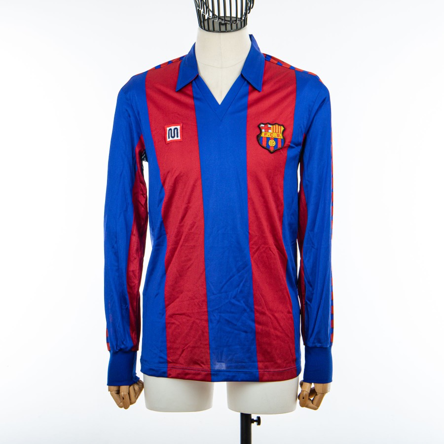 Barcelona Meyba Home Shirt 1982-1983