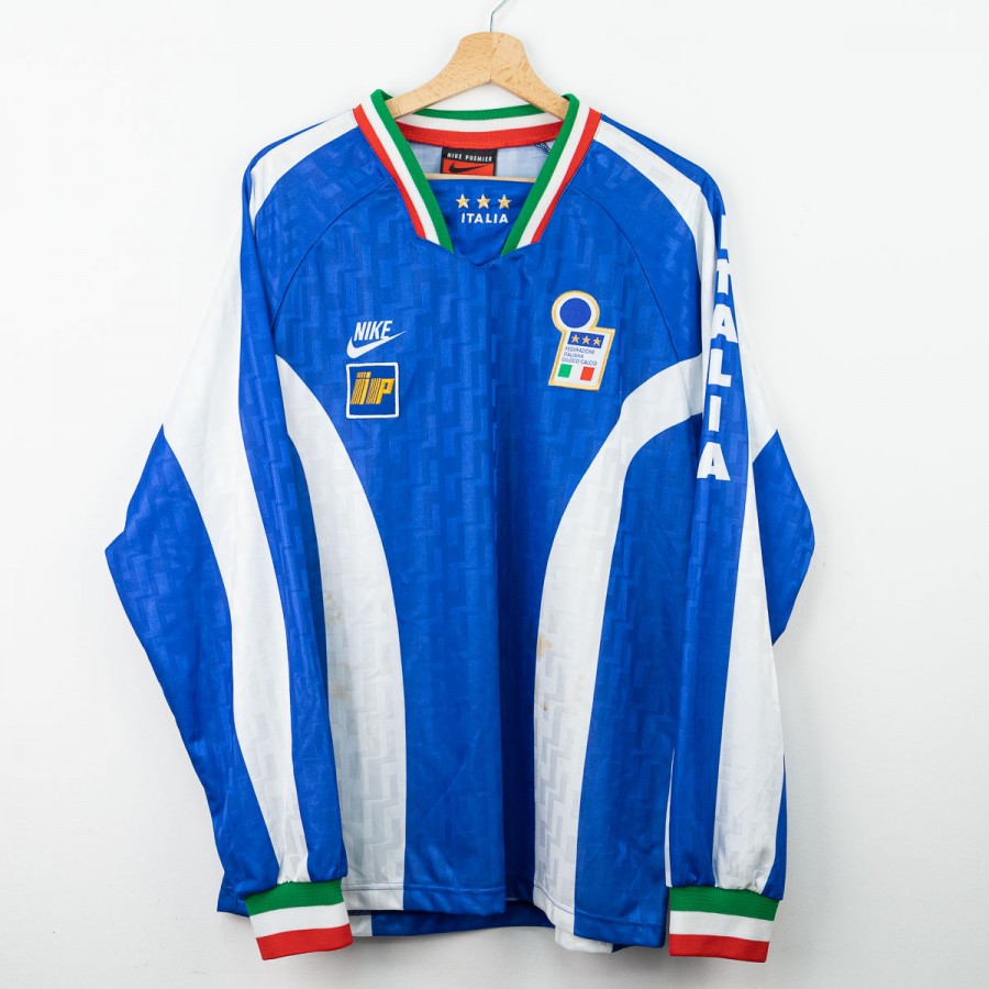 1996 Italy Nike Training Long Sleeve T-shirt