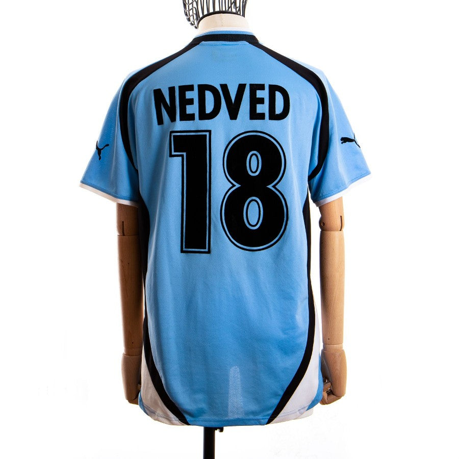 lazio home jersey puma 2000/2001 nedved 18