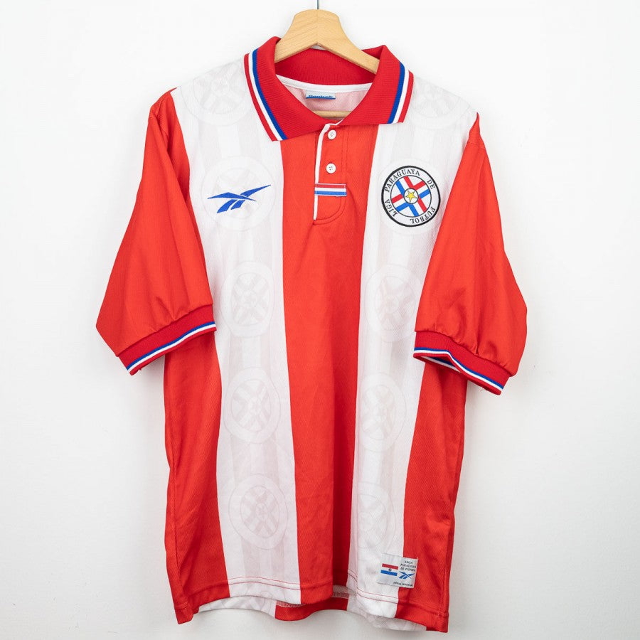 1998 Paraguay Reebok Home Jersey – LE 7 SORELLE