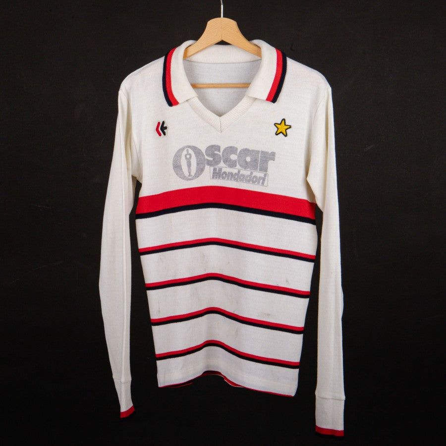 1984/1985 milan rolly go ls away jersey – LE 7 SORELLE